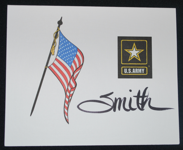 Flag/ Army Symbol – 10 Cards – Cards By Christine